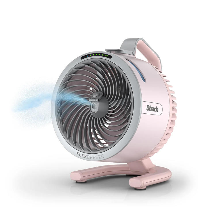 This new portable mini fan comes with its own cooling mist