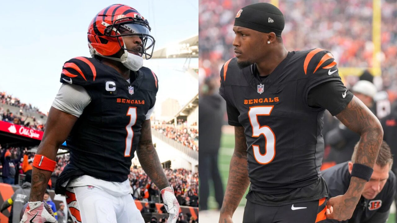 Top 10 NFL WR groups after AJ Brown trade: Where Chase and Higgins rank?