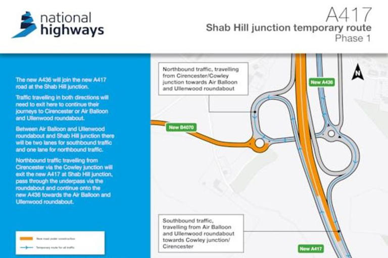 Drivers get first chance to drive two-mile stretch of new A417 missing ...