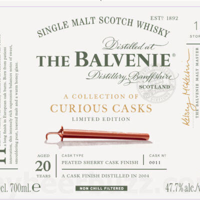 The Balvenie a collection of curious casks limited edition 20 year ...