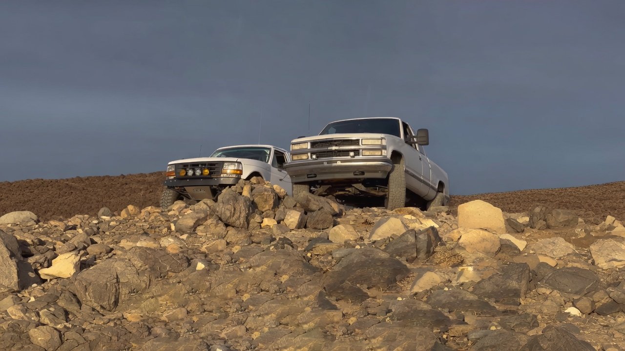 Powerful 16-cylinder Detroit Diesel roars