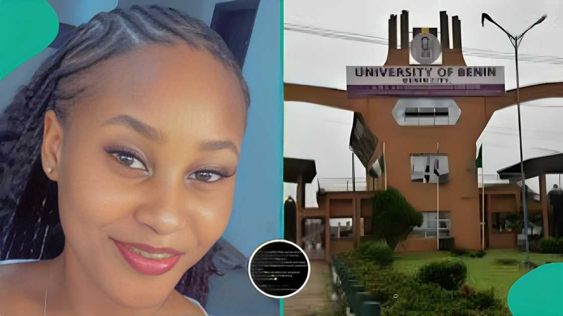 UNIBEN graduate opens up on JAMB score that secured her marine ...