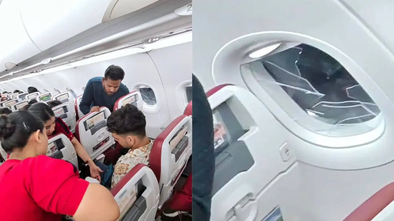 Air India Flight Lands In Delhi After Passenger Bangs Head On Window ...