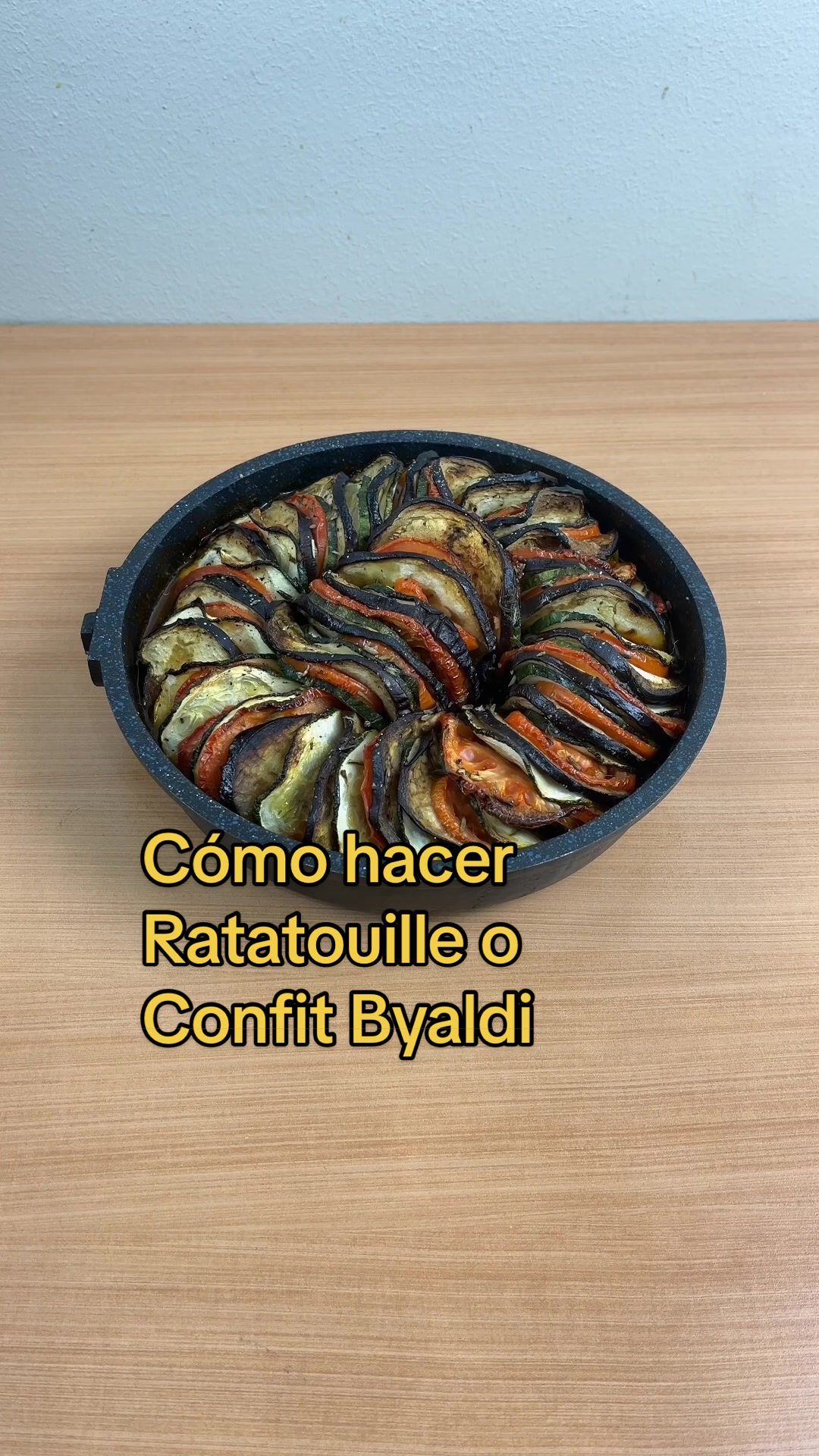 Ratatouille o confit byaldi: la versión más elegante de este clásico de ...