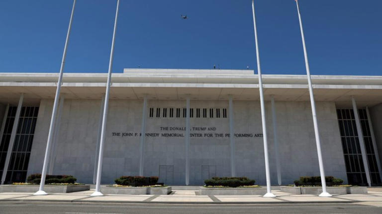 Kennedy Center removes Trump name from website, YouTube page