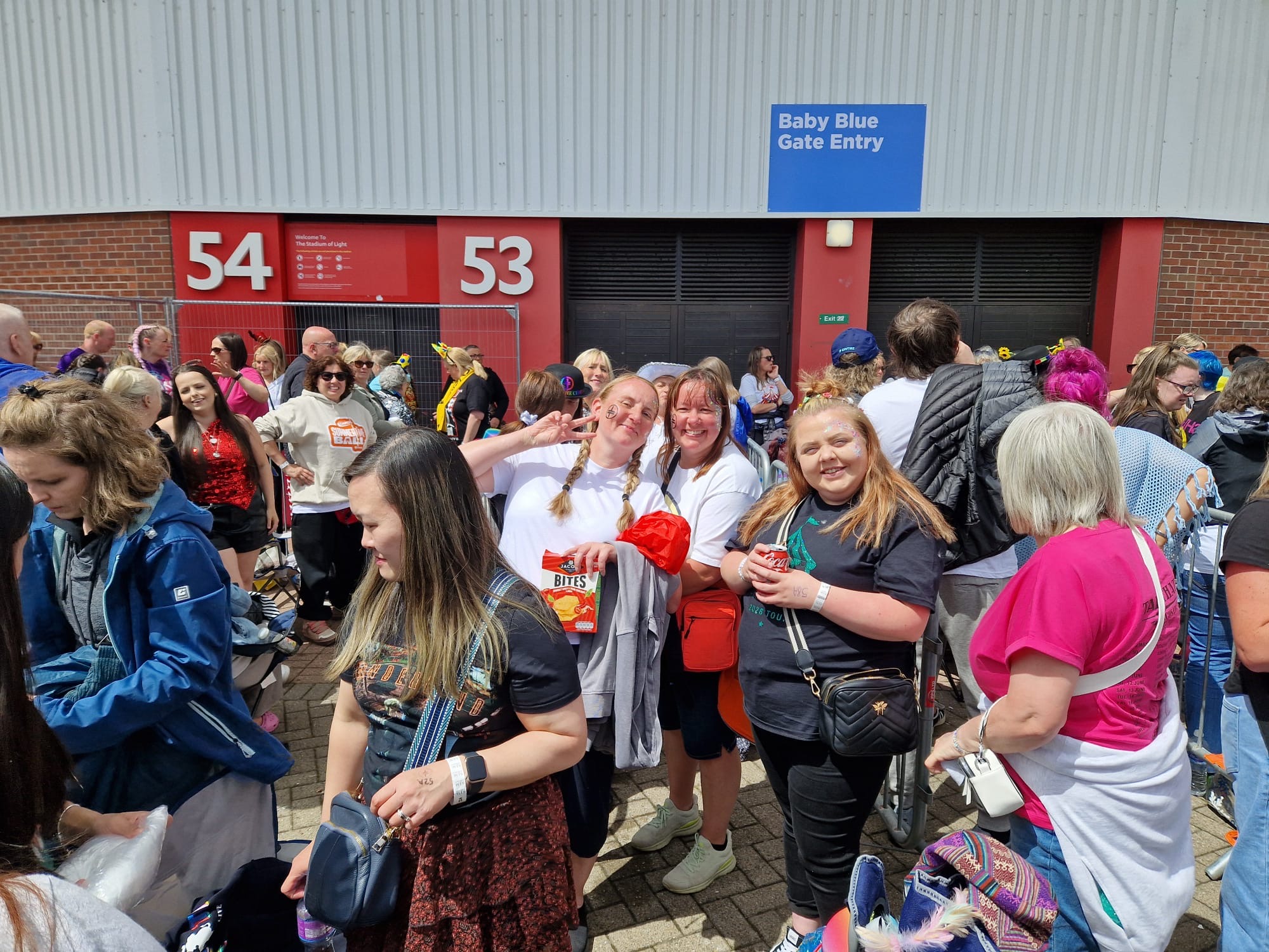 Fan gallery: Queues form as Take That get ready to wow Sunderland