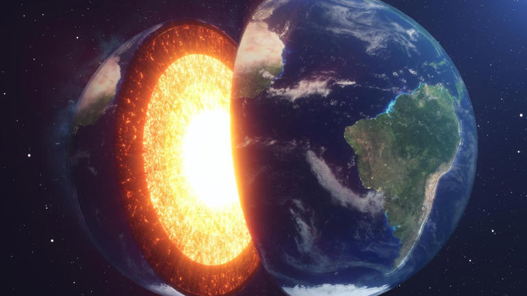 Earth’s inner core is nearly as hot as the surface of the sun