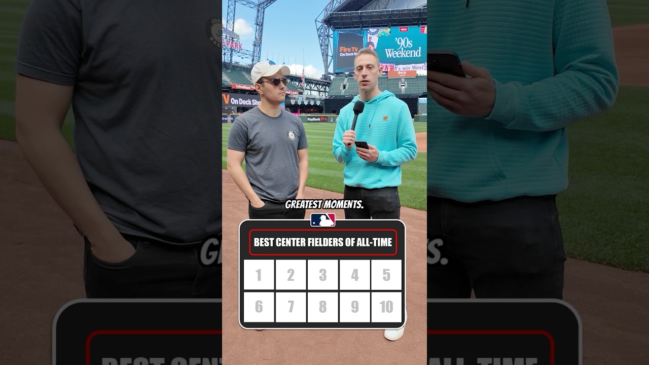 Can we guess the best MLB center fielders of all-time?