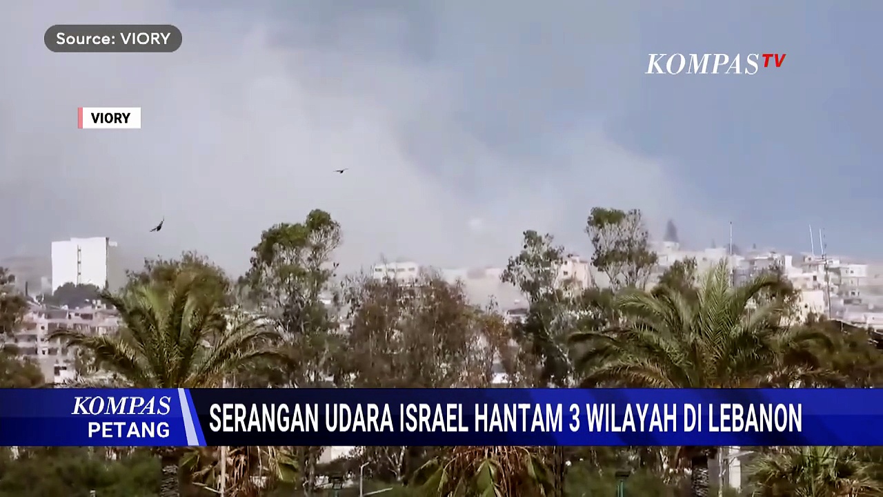 Serangan udara Israel ke Lebanon hingga puing-puing rudal Iran jatuh di ...