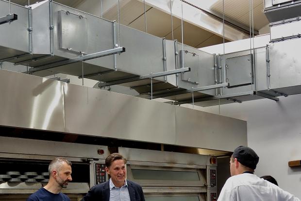 Family business opens bakery cafe at former brewery site