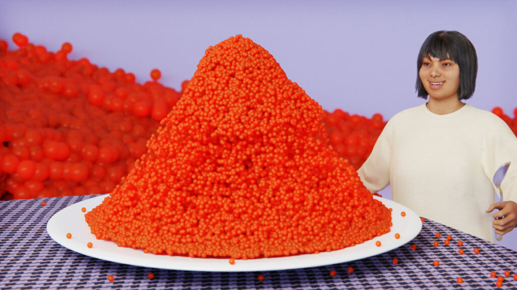 What happens if you eat nothing but caviar for a month?