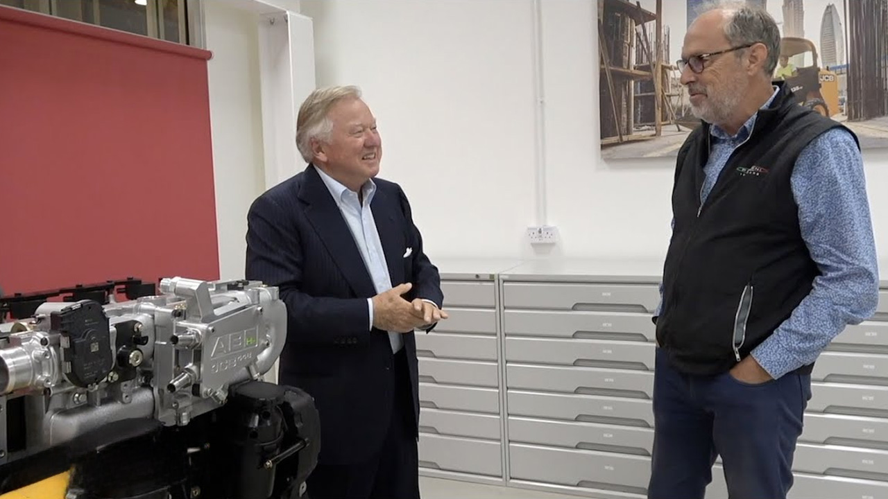 Can hydrogen replace diesel for heavy machinery?