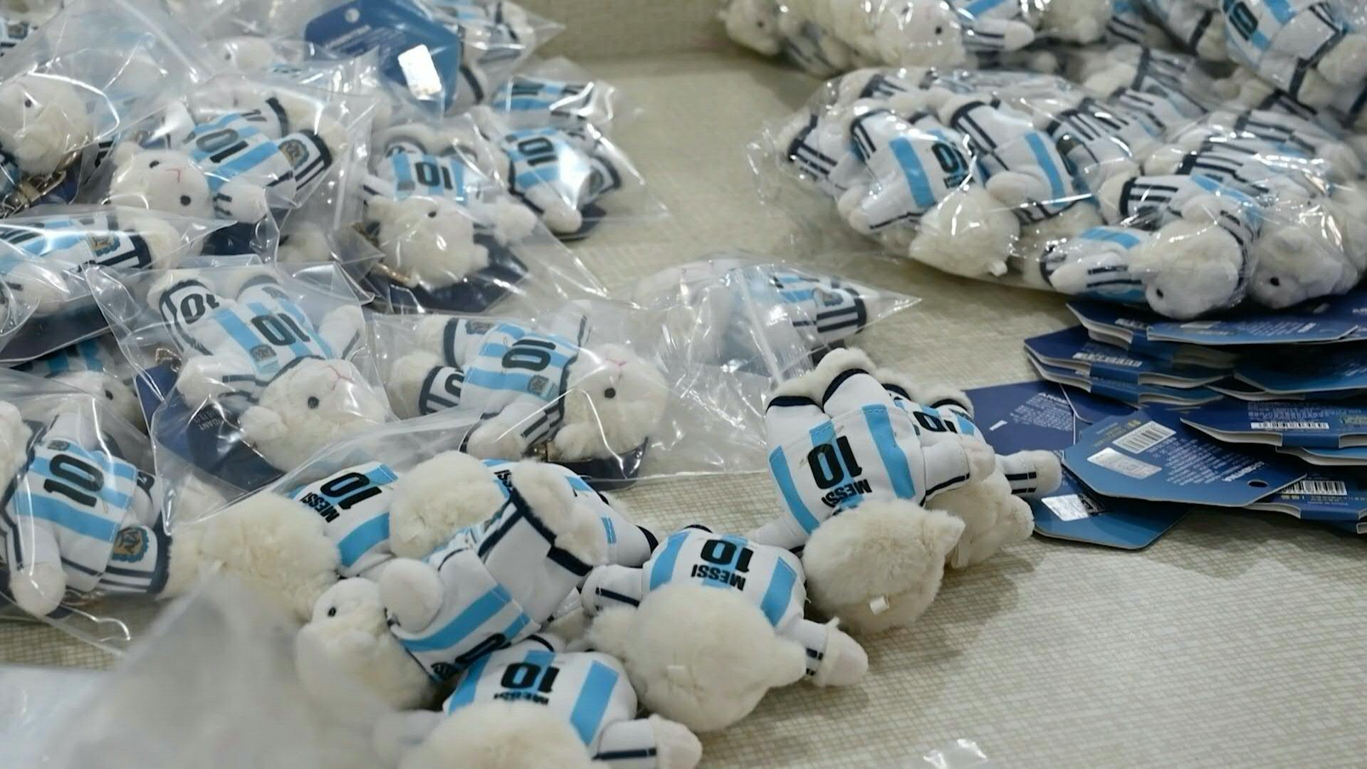 Lionel Messi 'GOAT' plushies win over China's football-mad fans