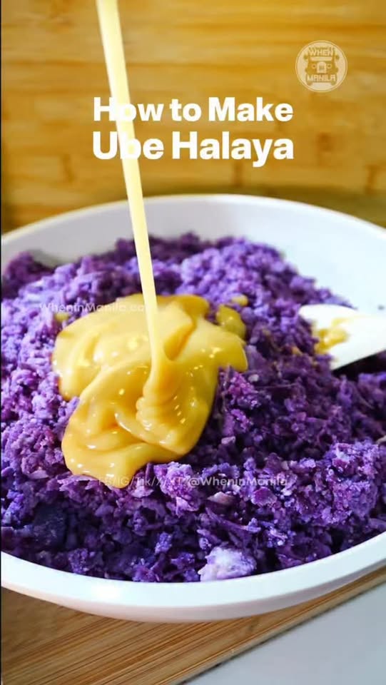 How to make authentic ube halaya from scratch with real ube