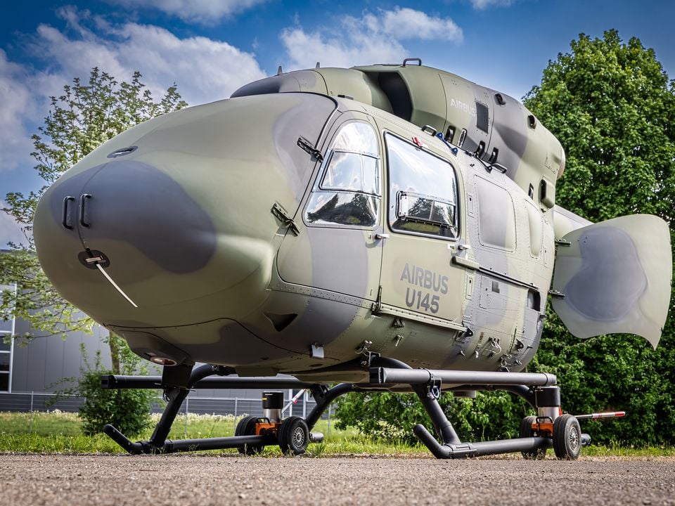 Airbus présente le U145, un hélicoptère sans pilote