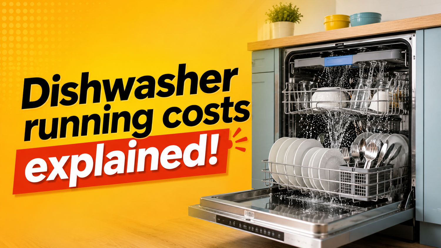 Dishwasher running costs explained: Water, electricity, detergent are ...