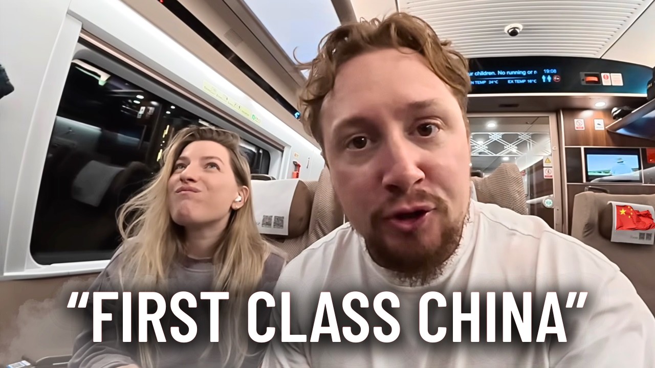 What '1st class' looks like on China's bullet train
