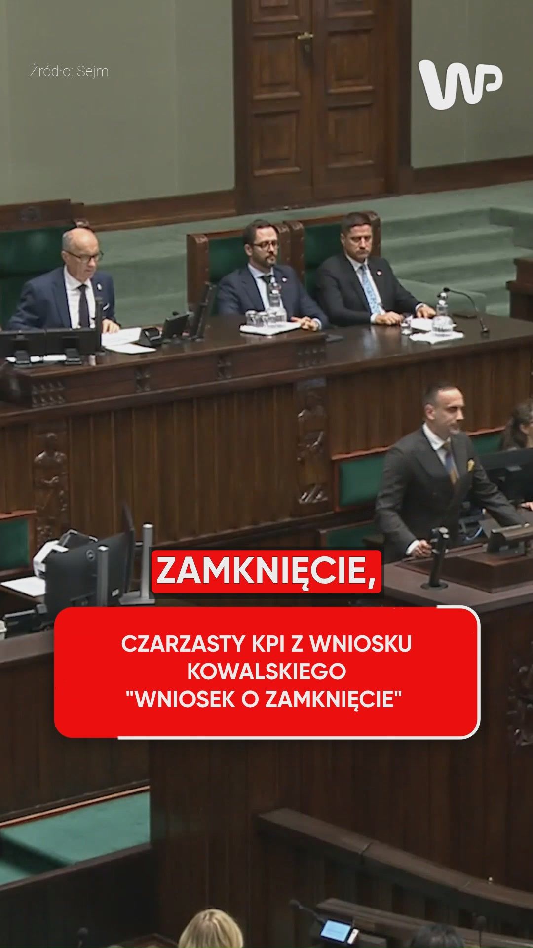 Czarzasty kpi z wniosku Kowalskiego. "Wniosek o zamknięcie"