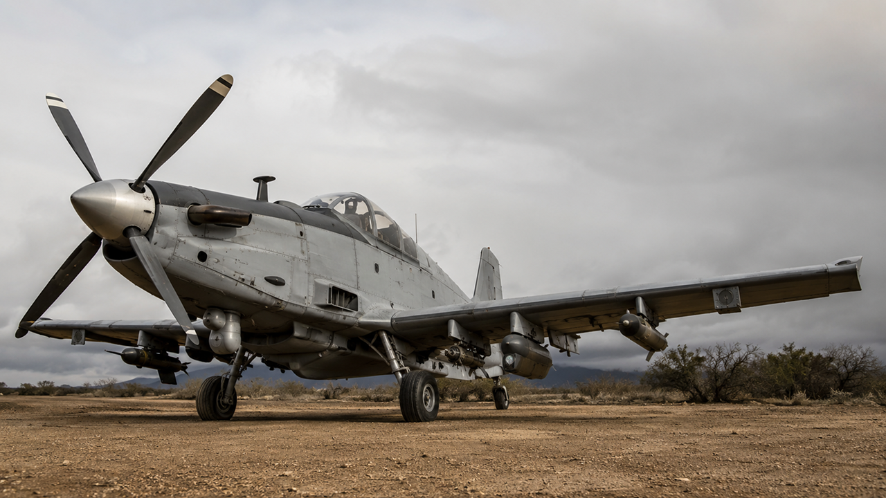 Why the US Air Force is fielding a prop plane that lands on dirt strips ...
