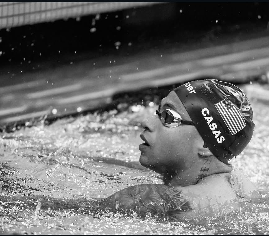 The powerful family story behind Shaine Casas’s success in the water