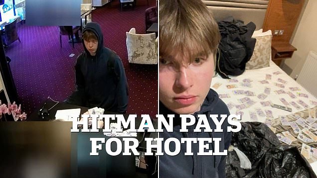 Teenage Norwegian hitman pays in cash at Huddersfield hotel