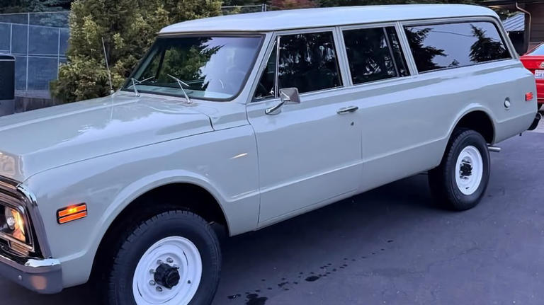 At $37,500, is this 1972 GMC Suburban a resto-mod for the rest of us?