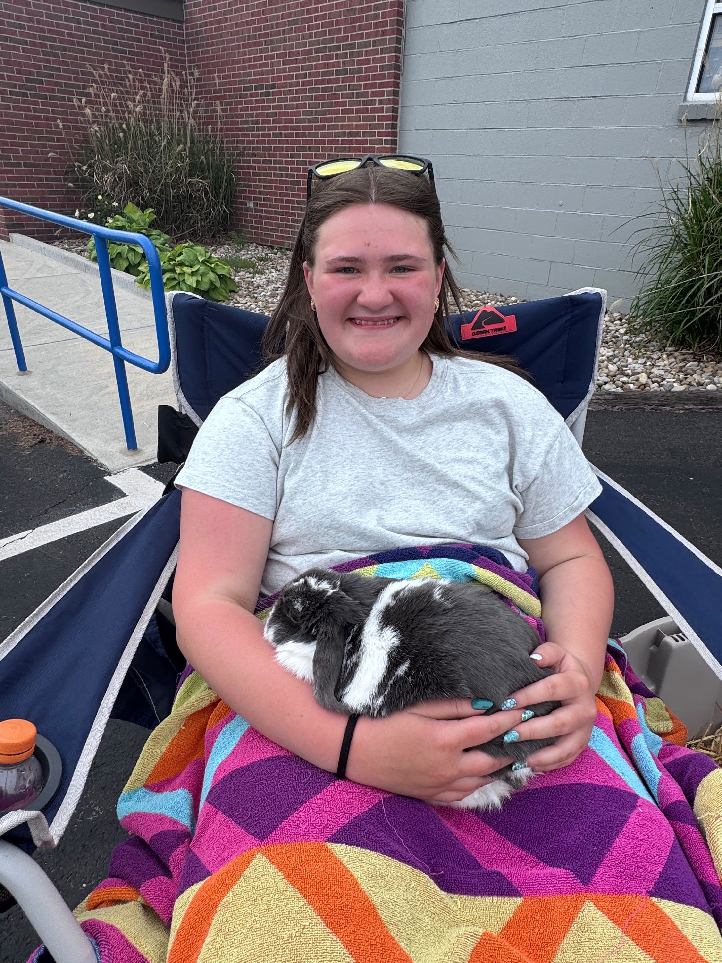 Northwestern Wayne FFA hosts petting zoo for students