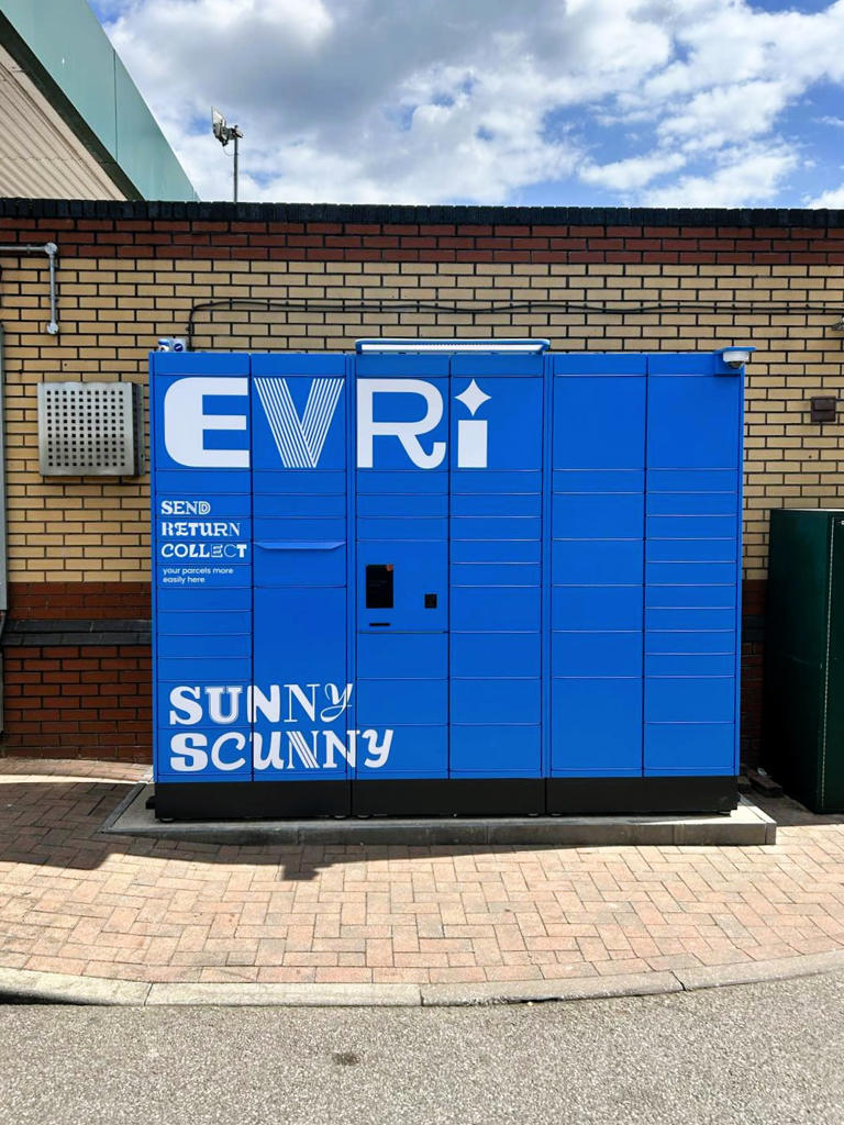 Sunny Scunny: Evri Group launches brand-new parcel lockers in ...