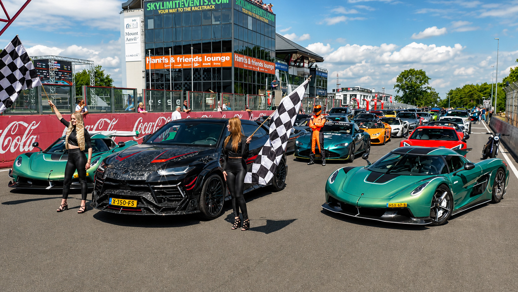 Rare exotic cars come together in one supercar gathering