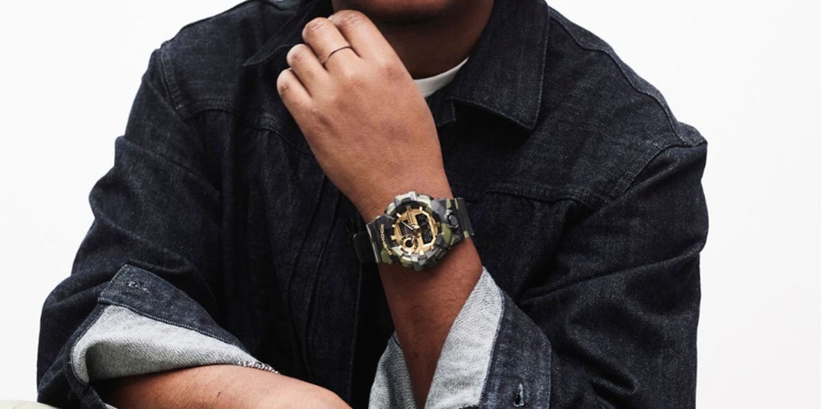 Casio quietly launched 3 new gold-toned camouflage G-Shock watches ...