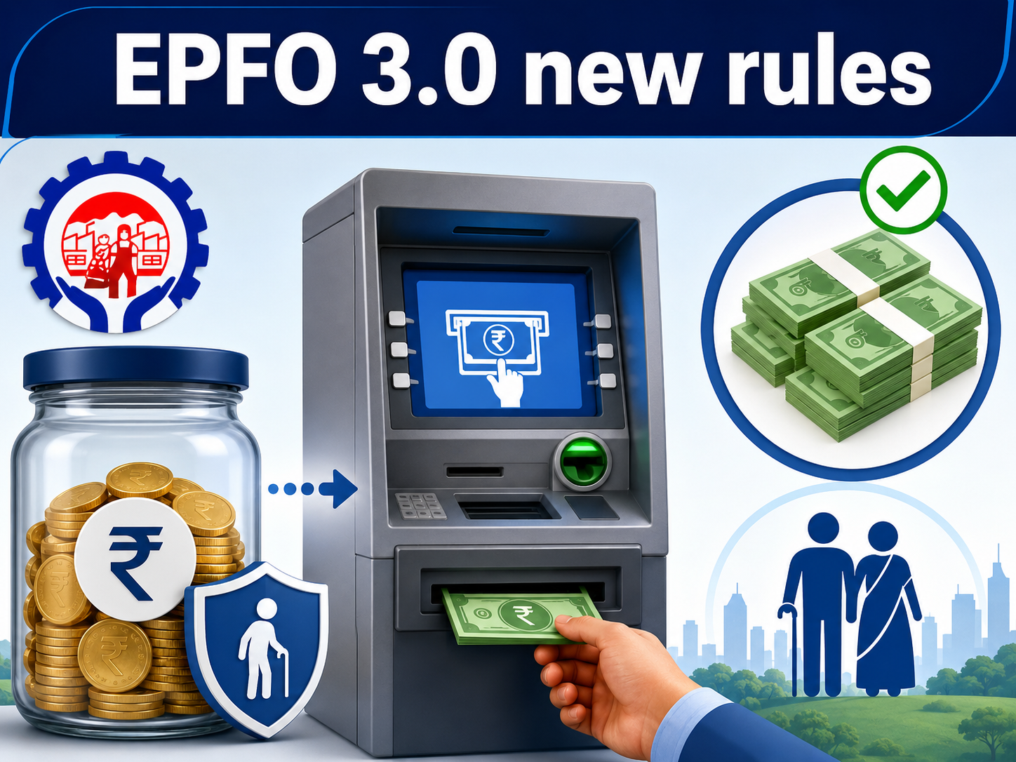EPFO 3.0 new rules: Can you withdraw 100% of PF retirement corpus ...