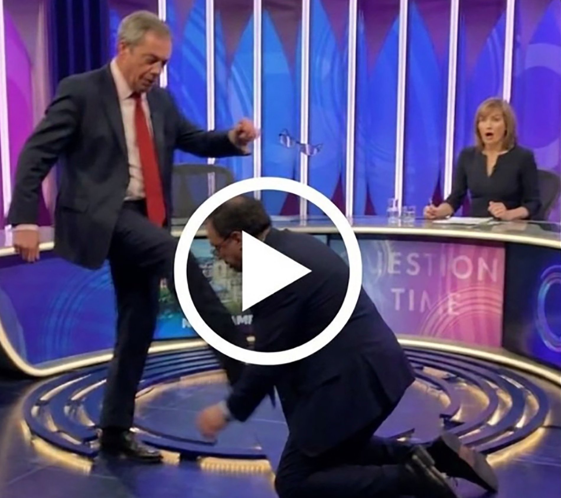 X flooded with AI videos of Nigel Farage fighting Bank of England governor