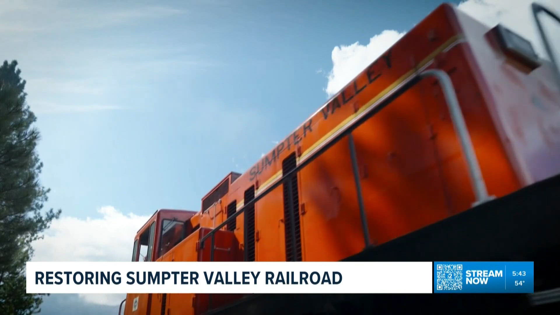 Red, white and you: Restoring Sumpter Valley Railroad