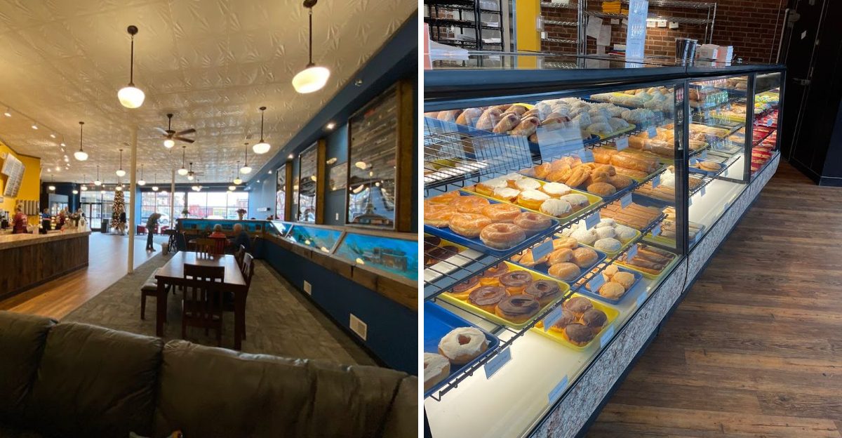 This tiny historic town square in Indiana houses a hidden donut ...