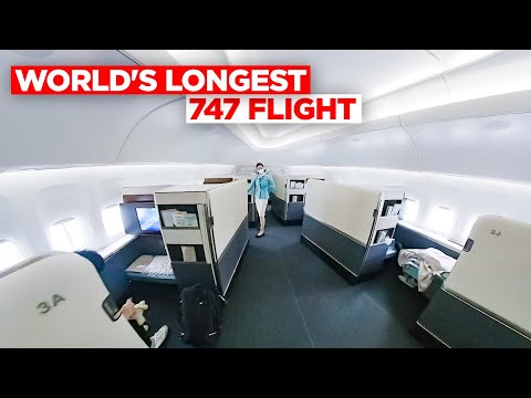 Korean Air B747-8 first class review