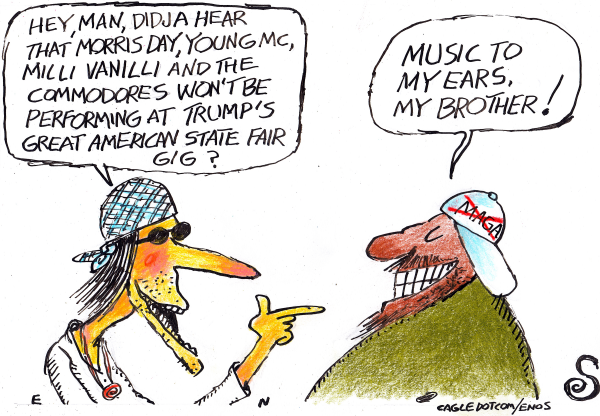 The latest political cartoons from Randall Enos