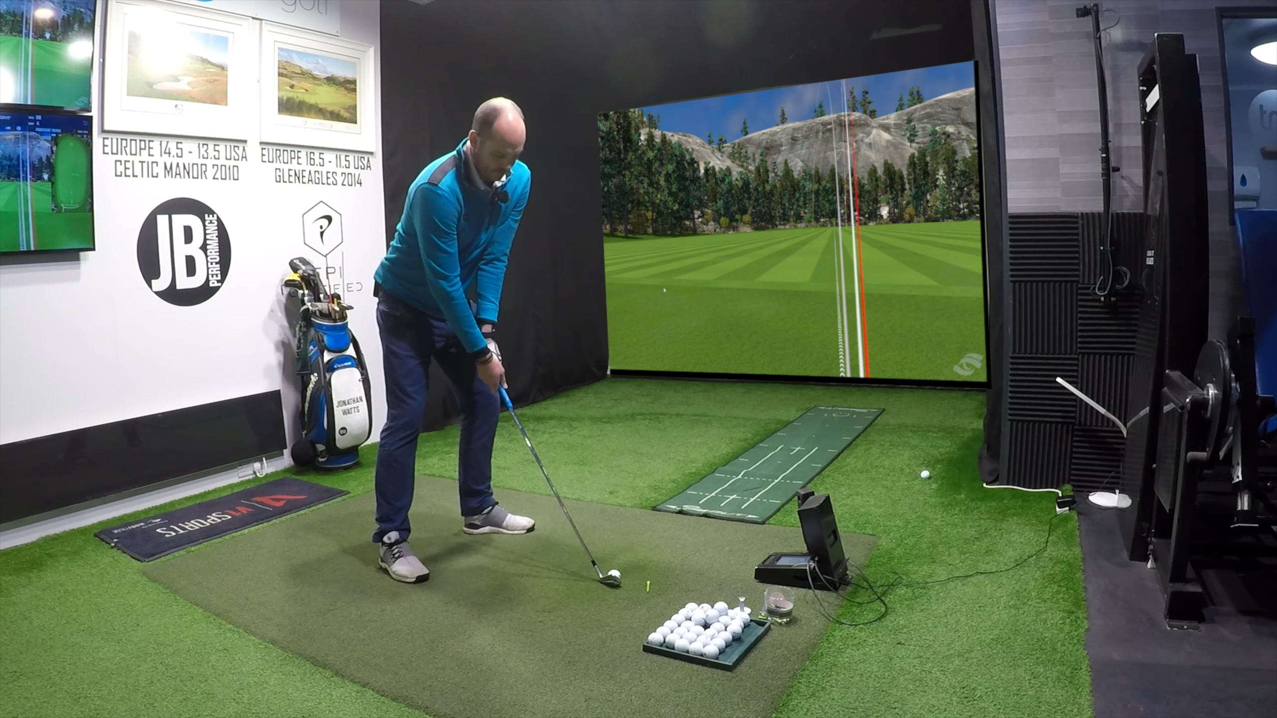 How lower hands improve ball striking