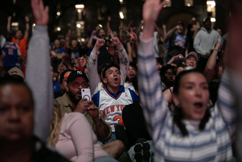 New York’s hottest club right now? A Knicks watch party.