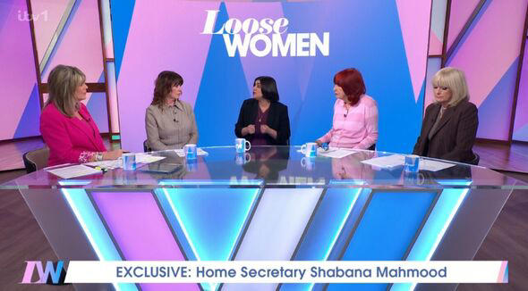 Loose Women fans rush to praise stars as they challenge Home Secretary ...