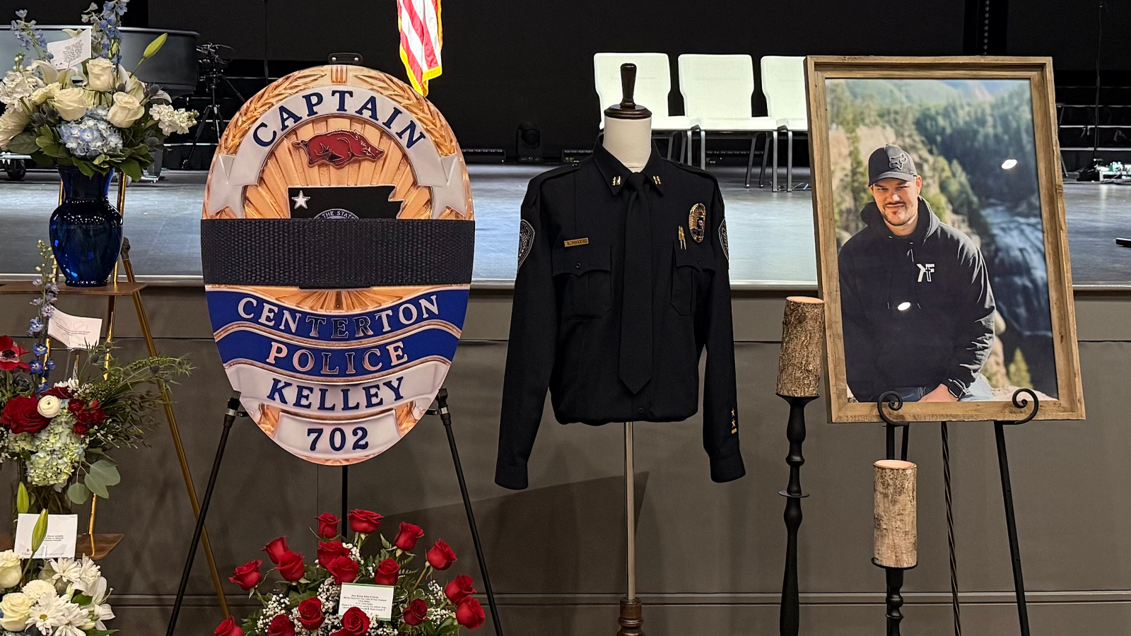 Live: "Irreplaceable heart": Centerton officer mourned in Rogers