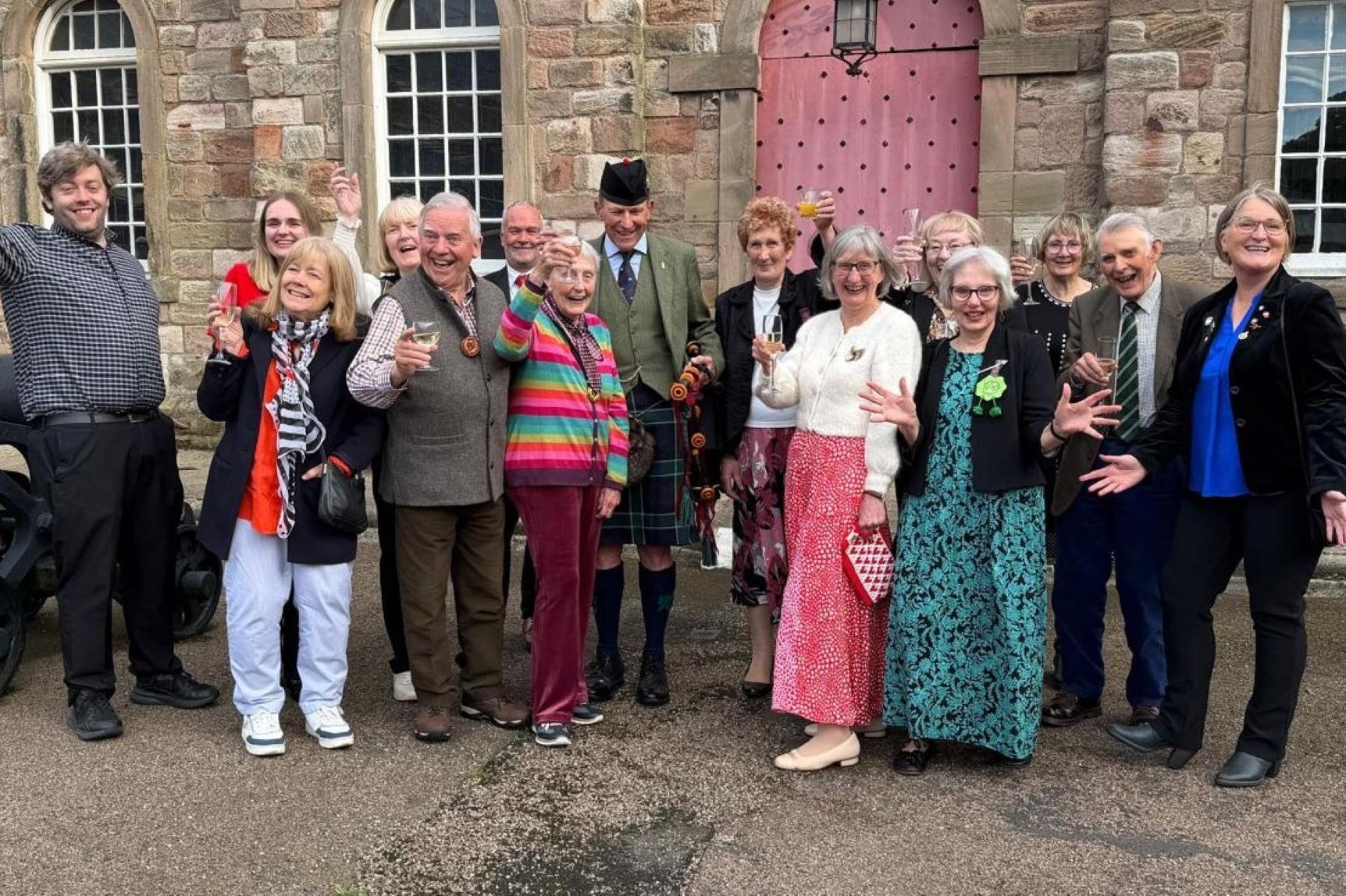 Berwick volunteers complete their 'Medal Monday' marathon