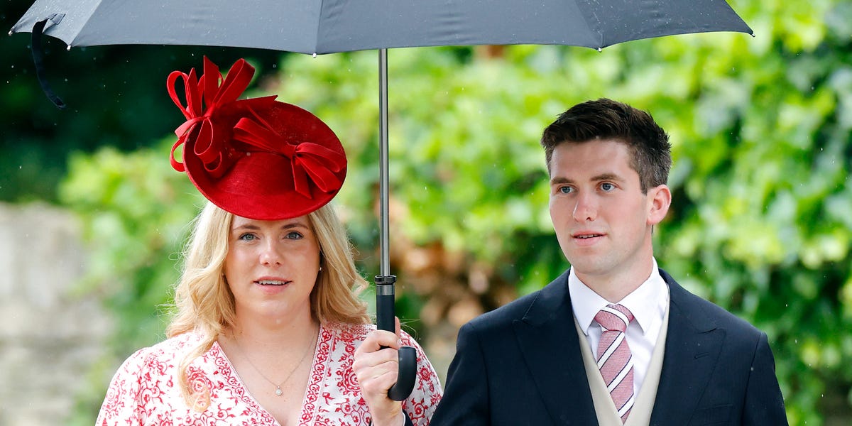 Peter Phillips’s half sister made a rare appearance at his wedding