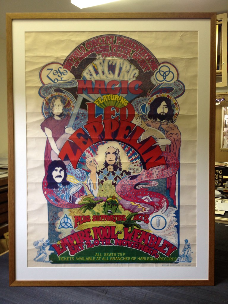 Band posters from the ’70s and ’80s stuffed in closets that are worth ...