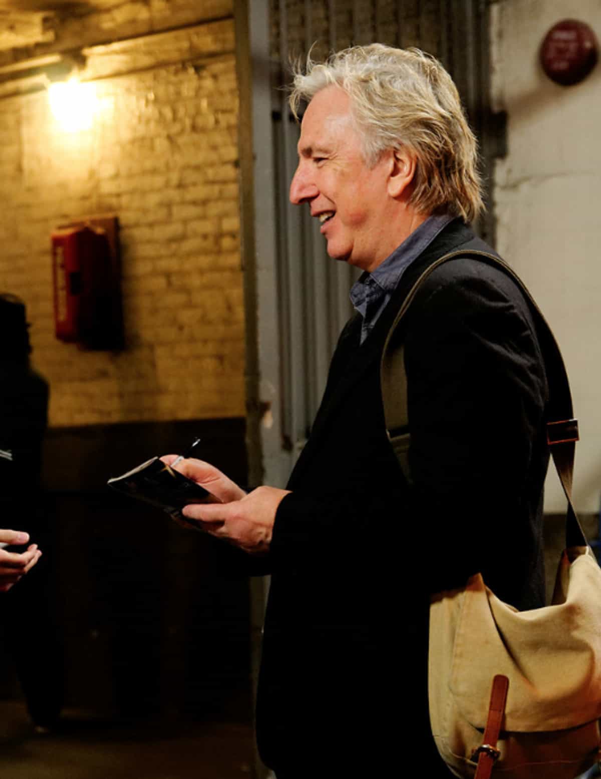 Meeting Alan Rickman: Fan encounters
