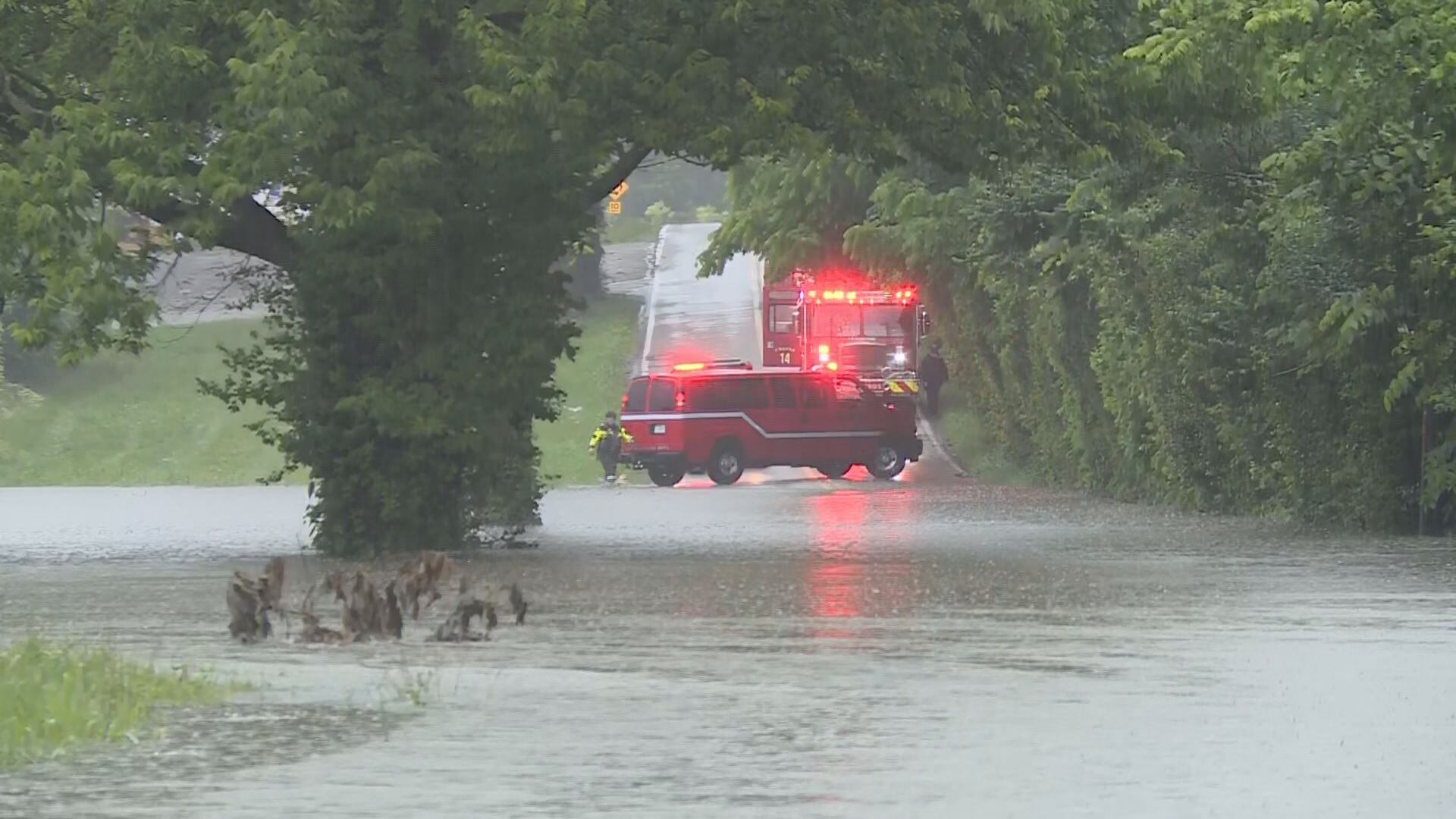 Heavy rain causes issues around central Kentucky