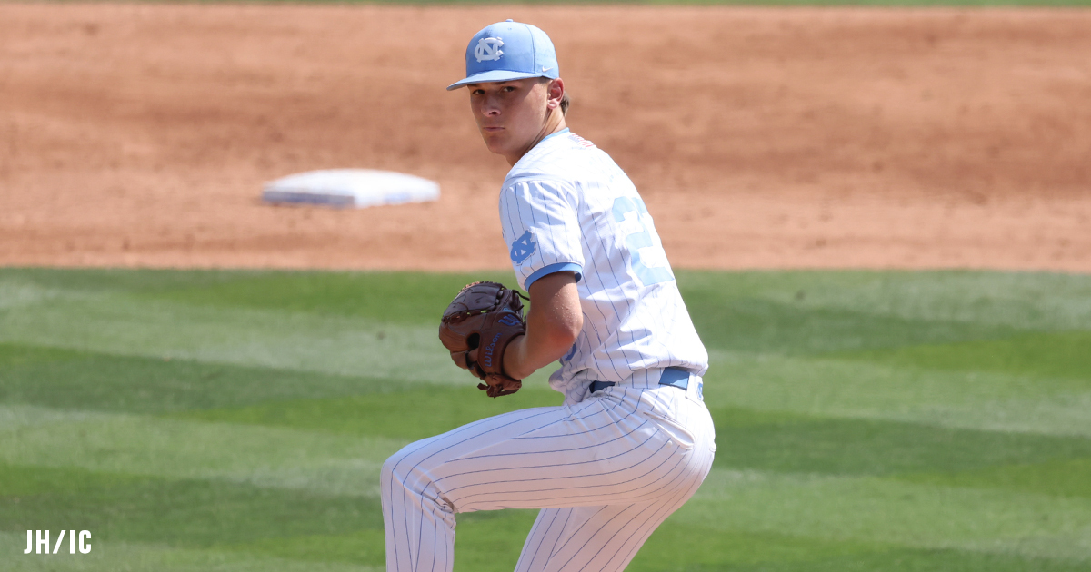 Caden Glauber’s starting performance enabled UNC’s Omaha clincher