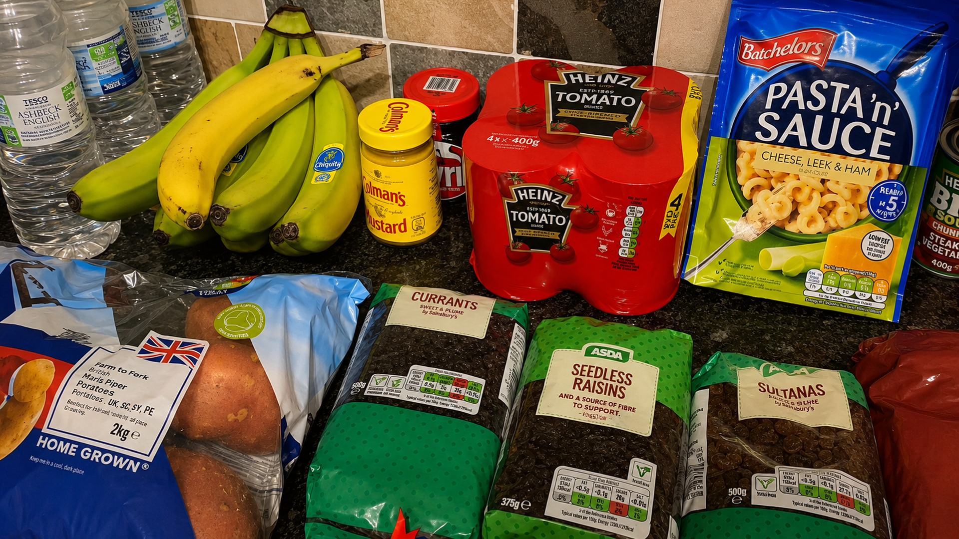 What essentials cost in this grocery haul
