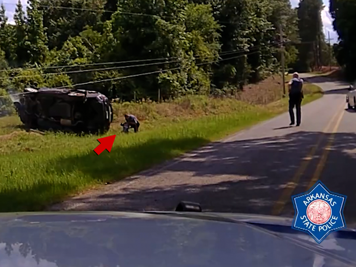 Baby thrown from flipped SUV during police pursuit, on video