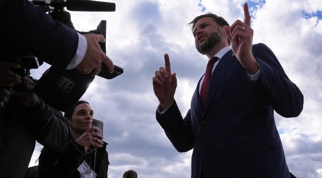 JD Vance gets in on the California conspiracy theorizing