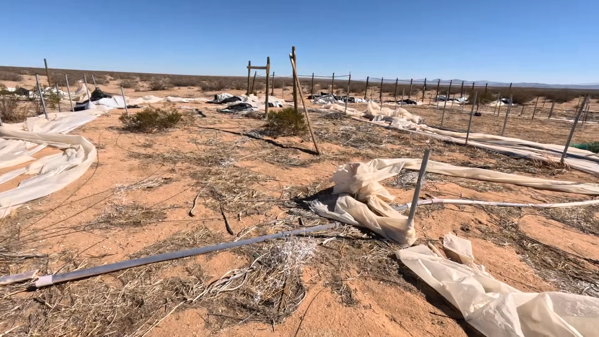 A 50-mile road crosses the Mojave Desert - but nobody knows who built ...